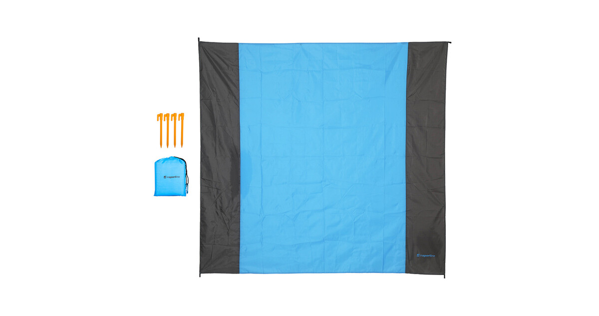 Koc piknikowy inSPORTline Dattino 210x200 cm + szpilki - inSPORTline